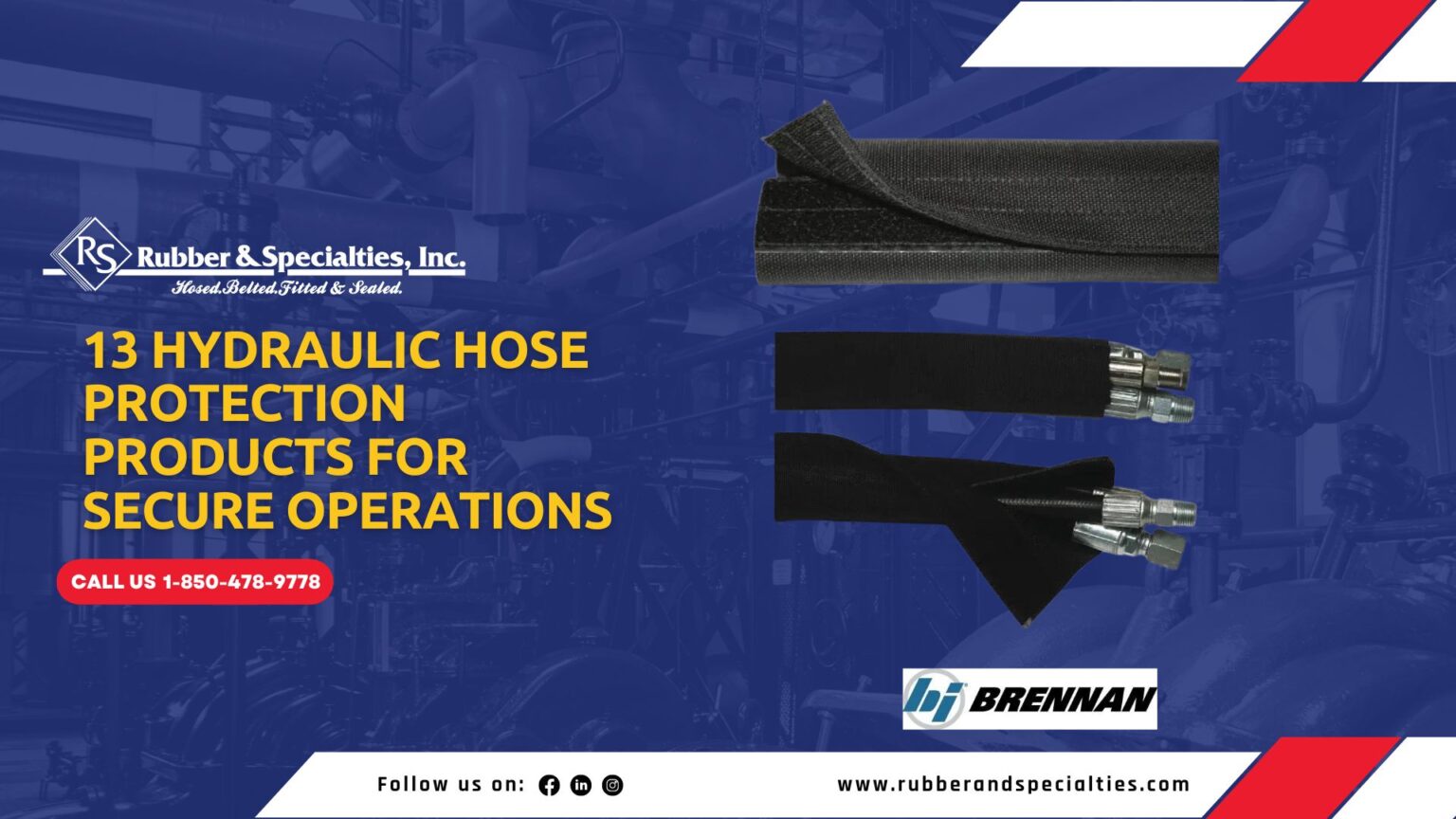 13 Hydraulic Hose Protection Products for Reliable Operations